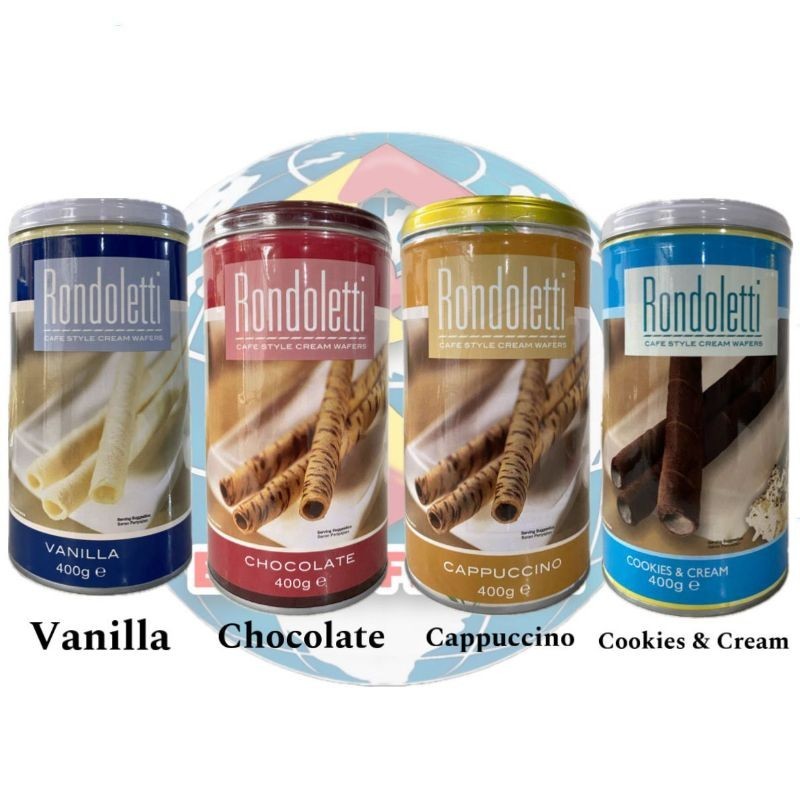 Jual Rondoletti Astor Premium Cafe Style Cream Wafer 400gr | Shopee ...