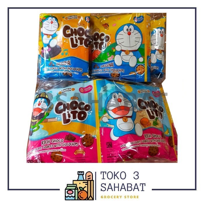 Jual Chocolito Mini Chocolate Cookies With Chocochips | Shopee Indonesia