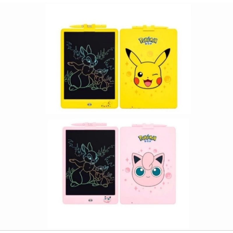 Jual Miniso Pokemon Series Colorful Doodle Drawing Tablet Model: H10A ...