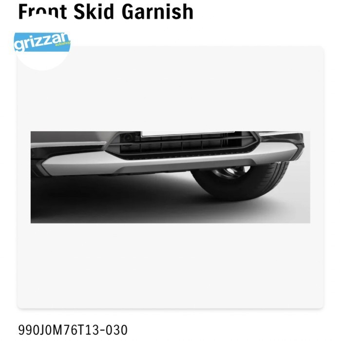Jual Ready Front Skid Garnish/ Garnish Bumper Depan Grand Vitara 2023 ...