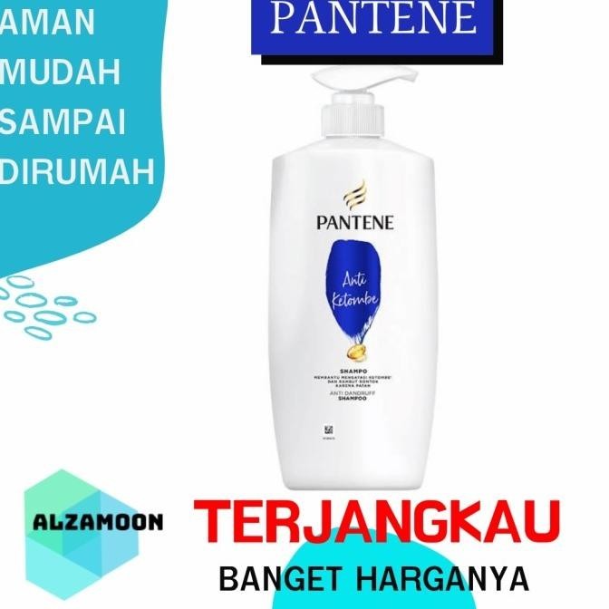 Jual Pantene Shampoo Anti Dandruff Anti Ketombe 400 Ml Warna Biru New Pack Shopee Indonesia