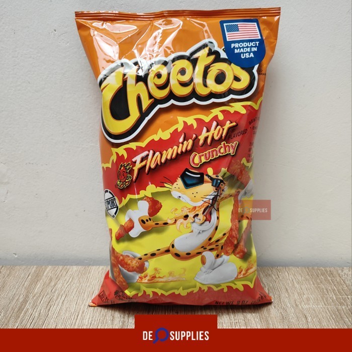 Jual Cheetos Flamin Hot Crunchy Cheese 226gr Snacks Import Usa