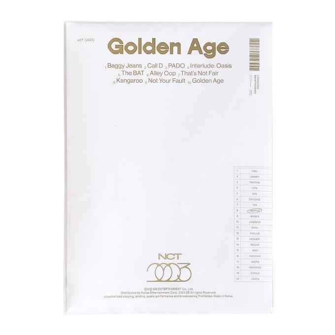 Jual Nct - The 4Th Album [Golden Age] (Collecting Ver.) Limited Edition | Shopee Indonesia