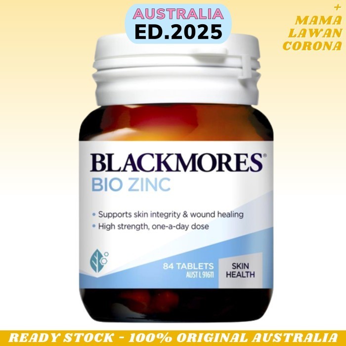 Jual Blackmores Bio Zinc 84 Tablets Zinc+ 60 Swisse Tablet | Shopee ...
