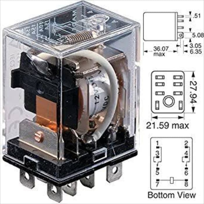 Jual Banyak Dicari Promo Relay Omron Ly2N + Socket 220V 100% Original ...