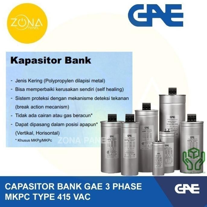 Jual Kapasitor Capasitor Bank Gae 20 Kvar 20Kvar 415V 3 Phase 168202618 | Shopee Indonesia