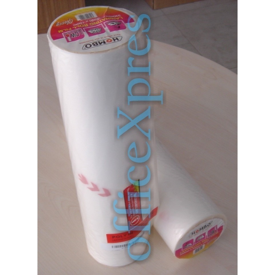 Jual Plastik Laminating Roll Doff 330Mm X 32 Mic / Laminating Rol Matte ...
