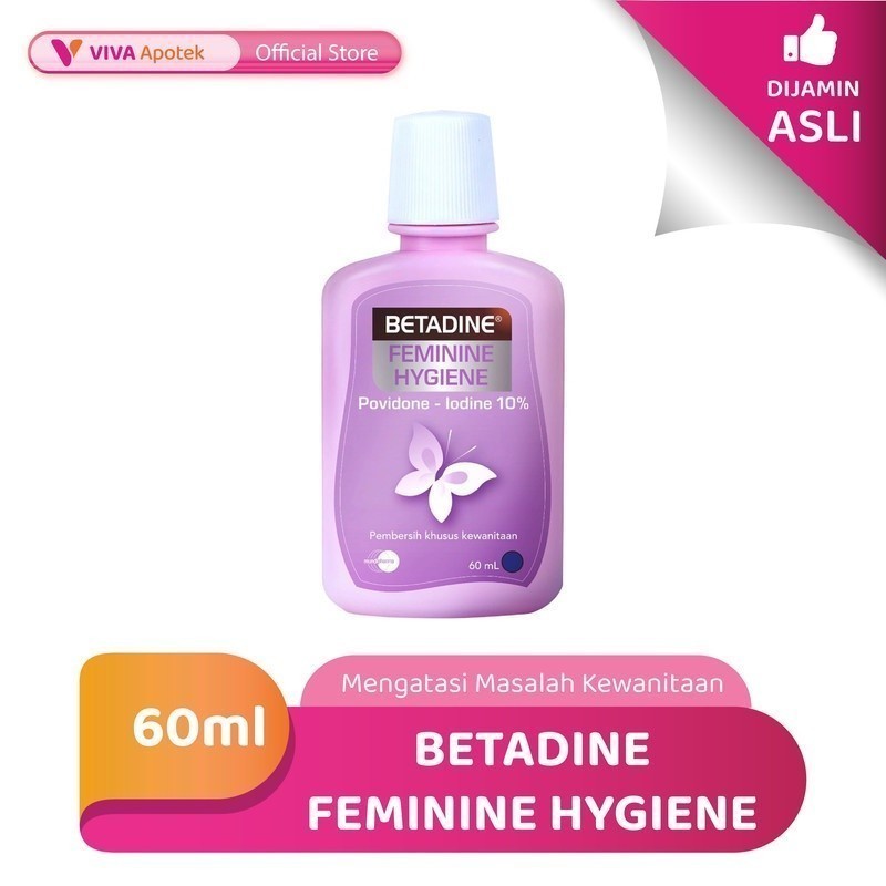 Jual Betadine Feminine Hygiene untuk Kebersihan Kewanitaan (60 ml) | Shopee Indonesia