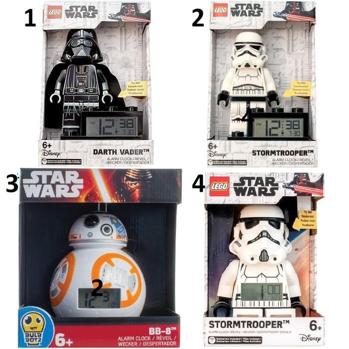 Jual STAR WARS DARTH VADER STORMTROOPER BB8 BB-8 JAM BEKER ALARM CLOCK ...