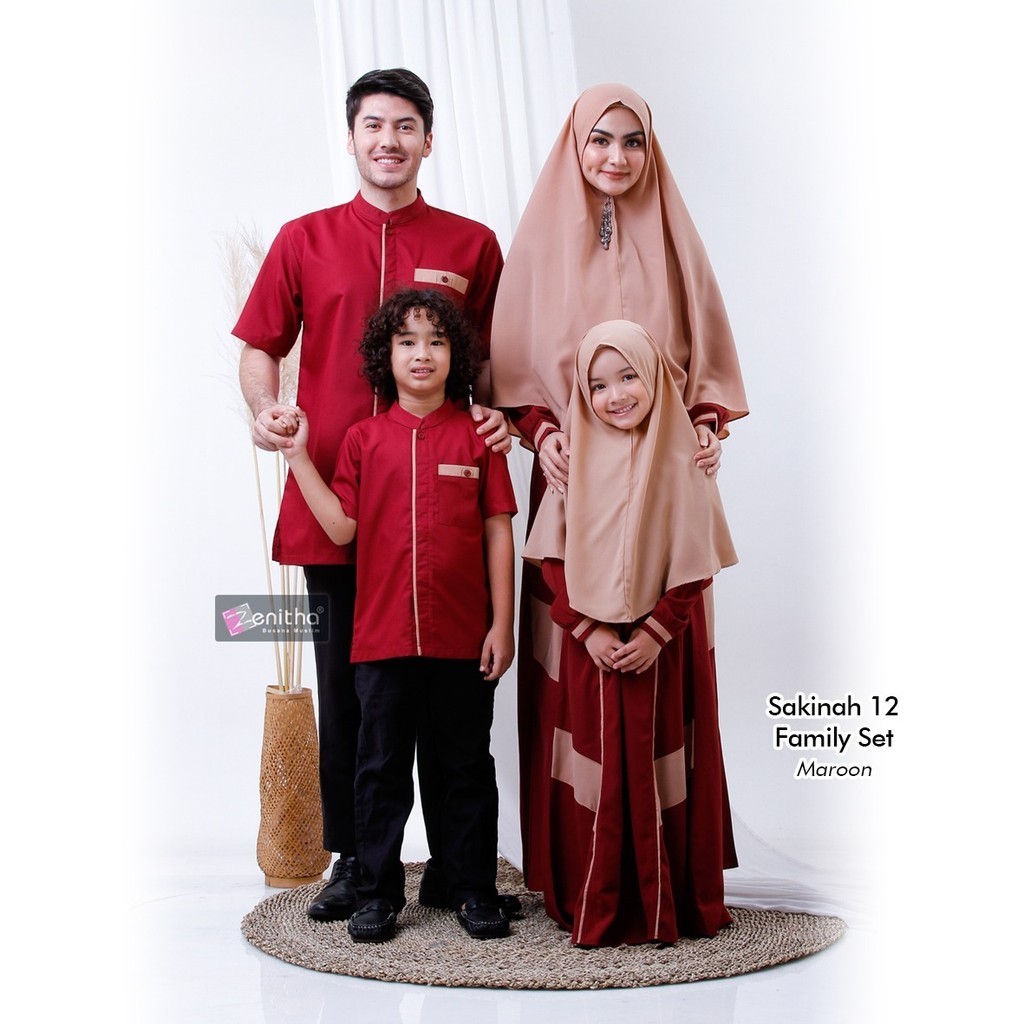 Jual Zenitha Sarimbit Sakinah 12 - Sarimbit Keluarga Lebaran Couple ...