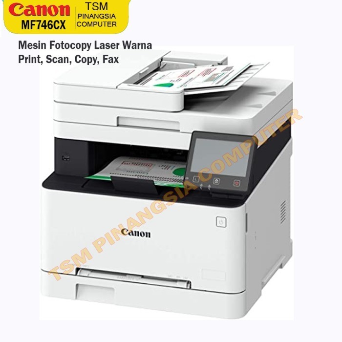 Jual Canon MF746CX / MF-746-CX Mesin Fotocopy - Printer Laser Warna AIO ...