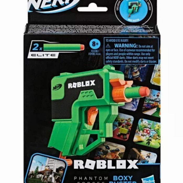Jual Nerf Roblox Phantom Forces Boxy Dart Blaster | Shopee Indonesia