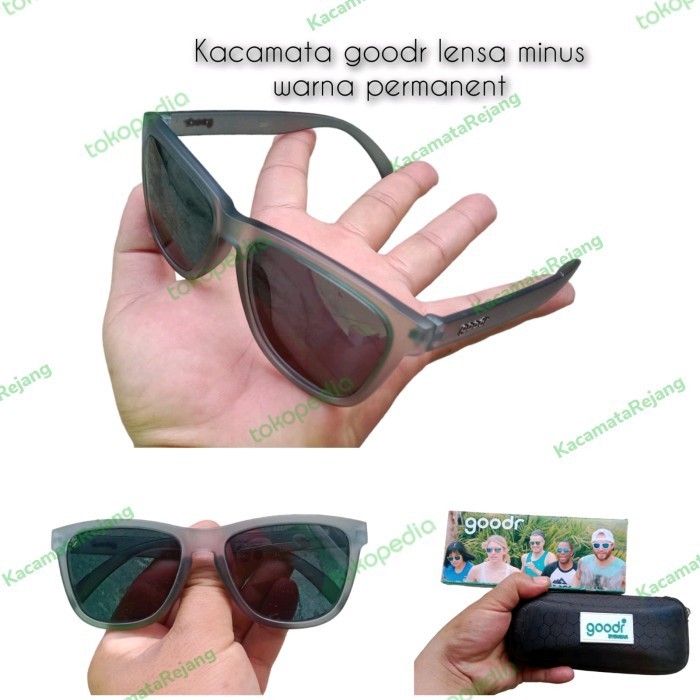 Jual kacamata goodr kacamata minus lensa hitam permanent kacamata hitam ...