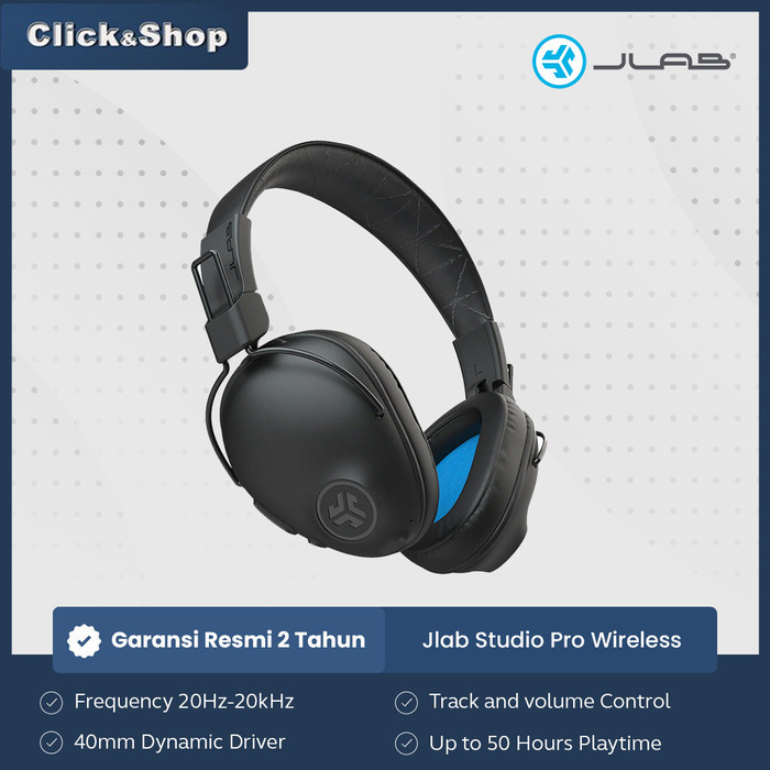 Jual Jlab Studio Pro Wireless Over Ear Headphones | Shopee Indonesia