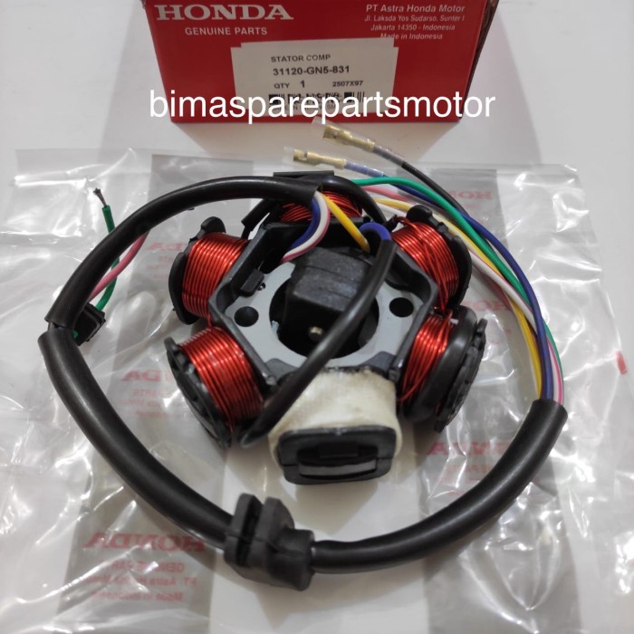 Jual Spull Spul Stator Assy Grand Astrea GN5 | Shopee Indonesia
