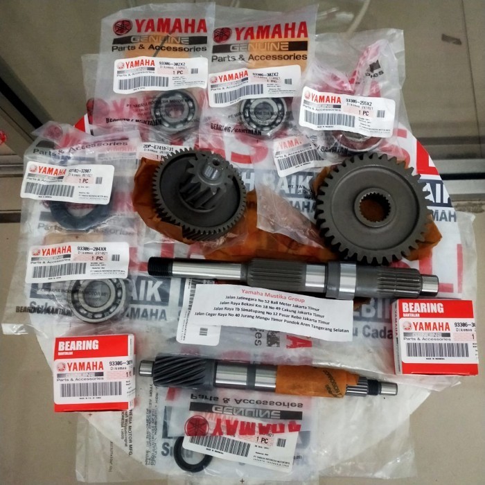 Jual Gear Rasio Full Set Nmax Old Dengan Bearing Dan Seal Original ...