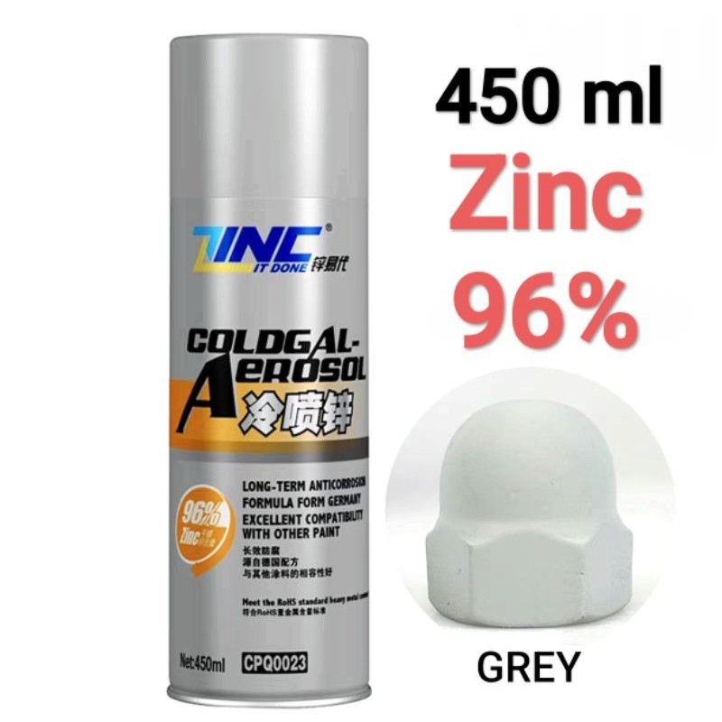 Jual Cat semprot spray Cold Galvanized Zinc it Done galvanis anti karat ...