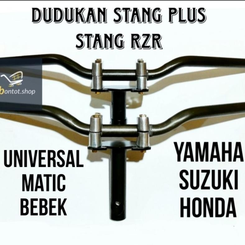 Jual "Potongan Harga" Stang Rzr Plus Dudukan Stang Racing Road Race ...