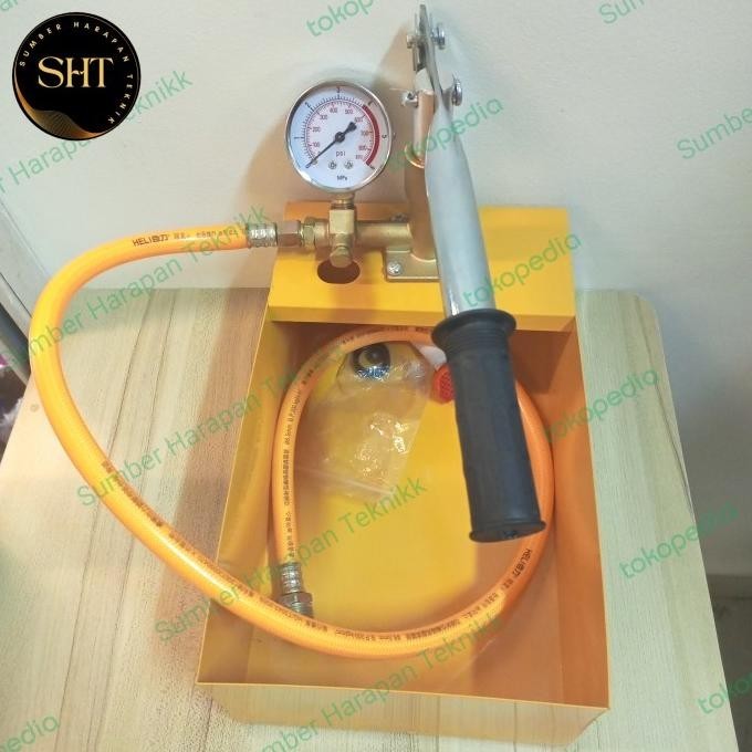 Jual Alat Test Pump Manual 25 Kg/Bar Tekanan Pipa Valve Pressure Test ...