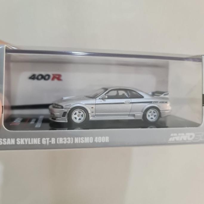Jual Inno64 nissan skyline r33 nismo 400r silver inno 64 | Shopee Indonesia