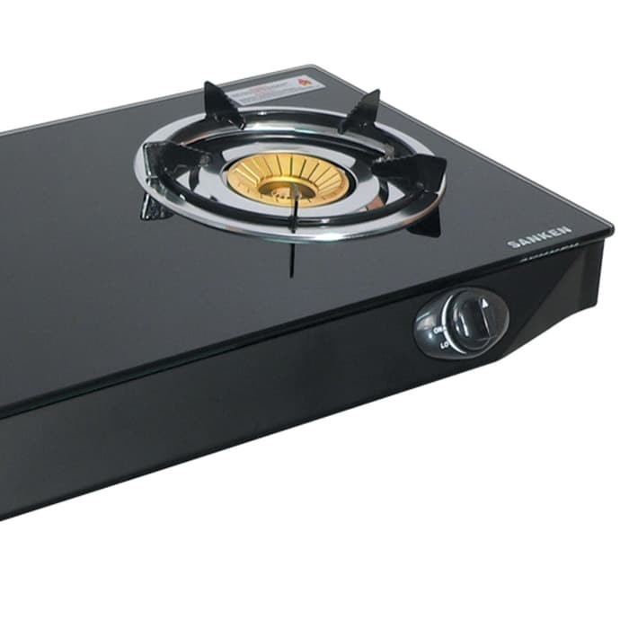 Jual Sanken Sg-369 Dx2 Kompor Gas Kaca 2 Tungku Api Biru Tampilan Mewah ...