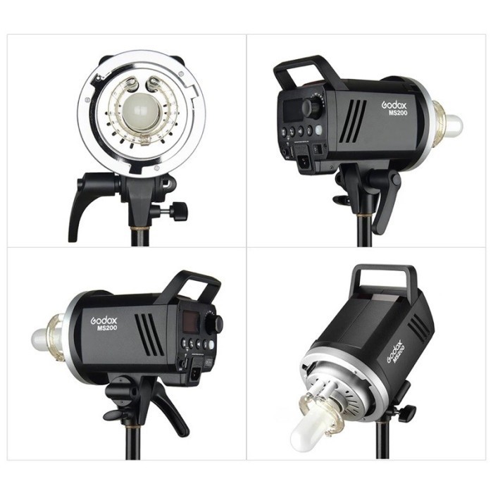Jual Godox Ms200 Flash Monolight Studio Hss Lampu Strobe 200W | Shopee ...