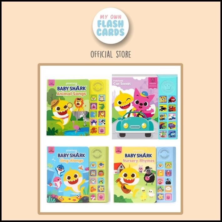 Jual Pinkfong Baby Shark Songs Sound Book Sing Along Nursery Rhymes ...