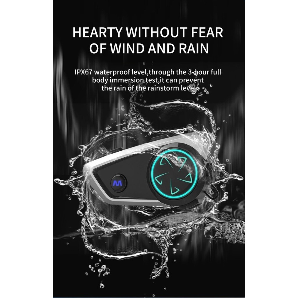 Jual Intercom Retouch Helm X5 Bluetooth Headset - Bukan E1 R8 | Shopee ...