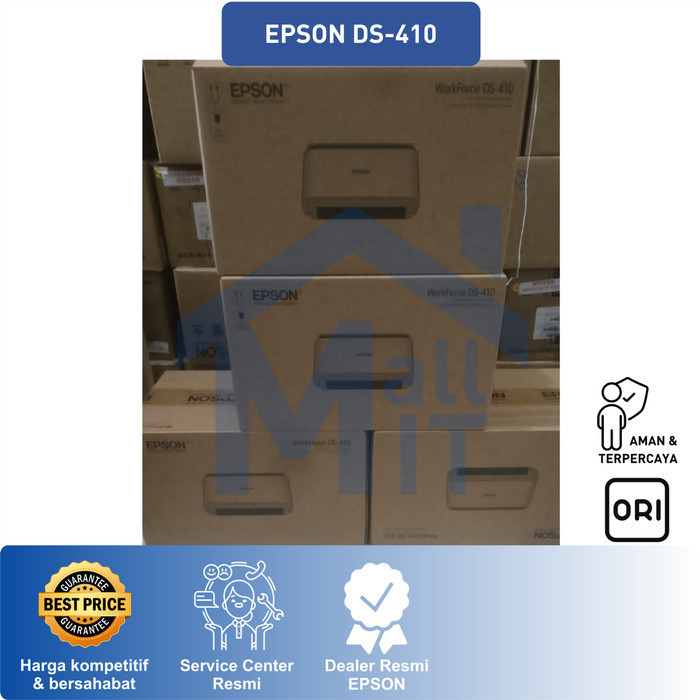 Jual Scanner Epson Ds-410 Epson Ds410 Scan Up To A3 Stitch Garansi ...