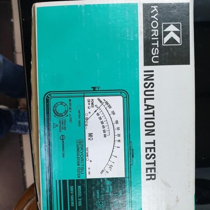 Jual Isulation Tester Kyoritsu Model 3165 | Shopee Indonesia