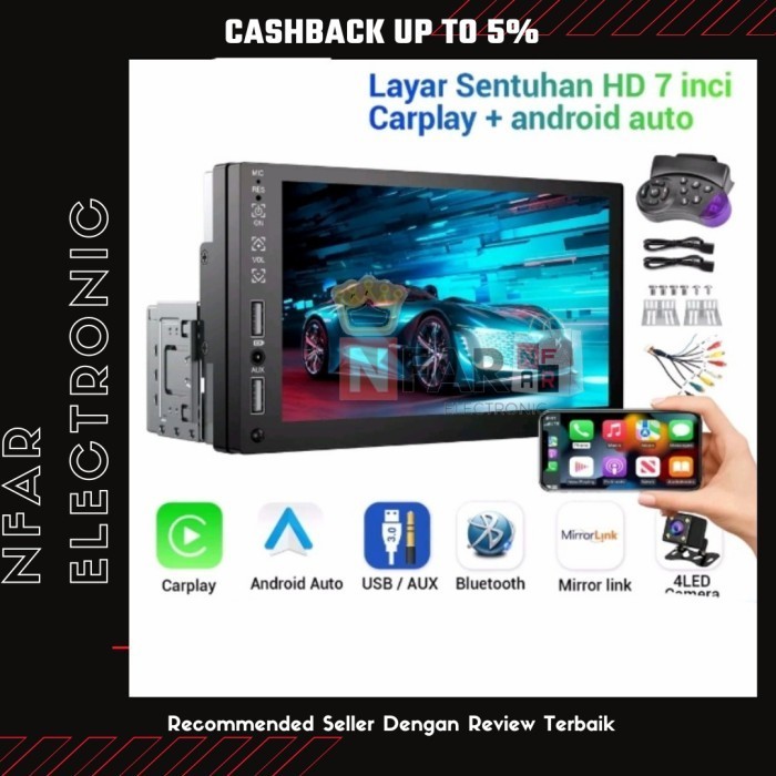 Jual (new arrivals) Headunit Bluetooth Single Din Android Head Unit ...