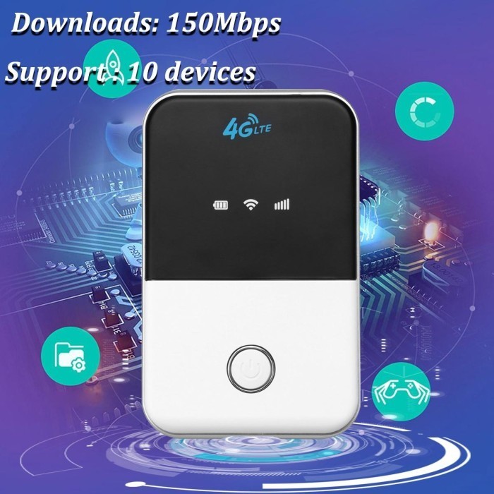 Jual New!!! Modem Wifi Mifi 4G LTE Smartcom XM-M312 Router Hotspot ...