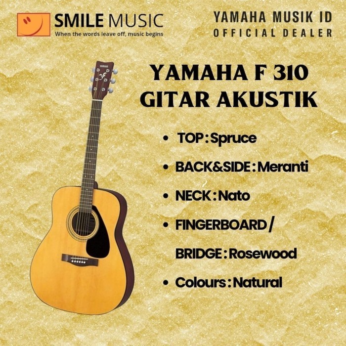 Jual Yamaha F310 Gitar Akustik | Shopee Indonesia