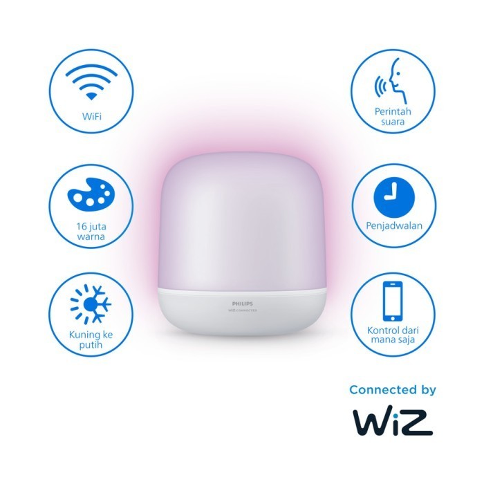 Jual Philips Wifi Bluetooth Portable Smart Led Hero Table Lamp | Shopee ...