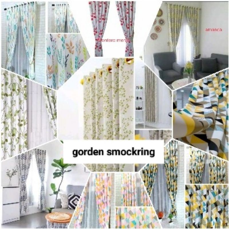 Jual gorden minimalis dengan ukuran tinggi di atas 250 cm gorden ...