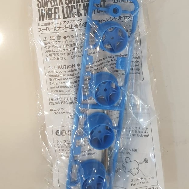 Jual tamiya super x small diam. wheel lock nut set | Shopee Indonesia