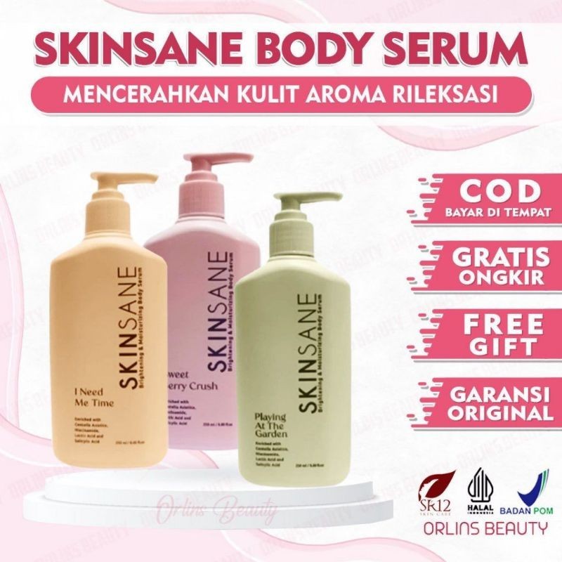 Jual skinsane body serum 250ml | Shopee Indonesia