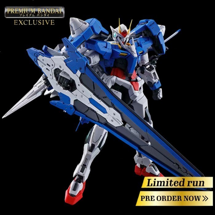 Jual RG Gundam 00 / OO XN Raiser P-BANDAI Limited | Shopee Indonesia
