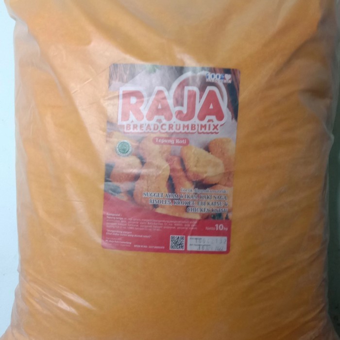 Jual bread crumb mix raja 10kg/tepung roti | Shopee Indonesia