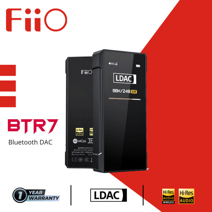 Jual Fiio Btr7 / Btr 7 Hifi Dac Thx Portable Bluetooth Amplifier ...