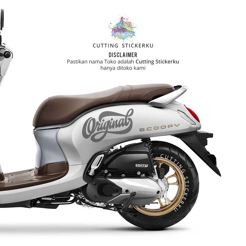 Jual Cutting Stiker Original Typografy Variasi Motor Mobil Sticker Tato ...