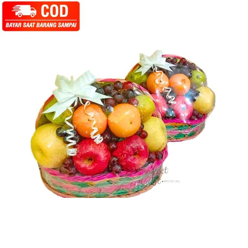 Jual (PERFECTGIFT.OFFICIAL) PARCEL HAMPERS BUAH ALL VARIAN BISA CUSTOM ...