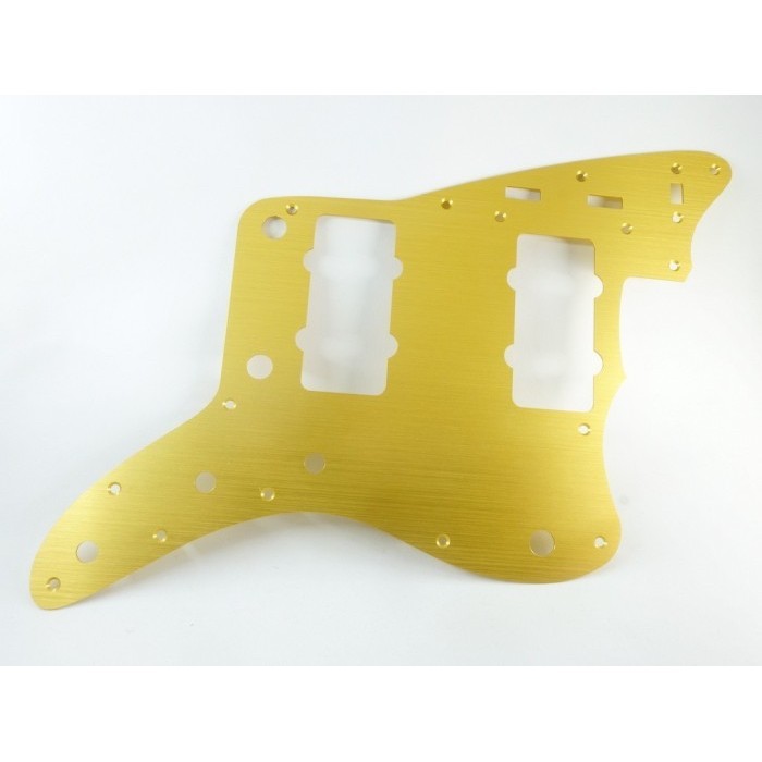 Jual NEW!!! Squier Jazzmaster Pickguard Gold Anodized Aluminum | Shopee ...