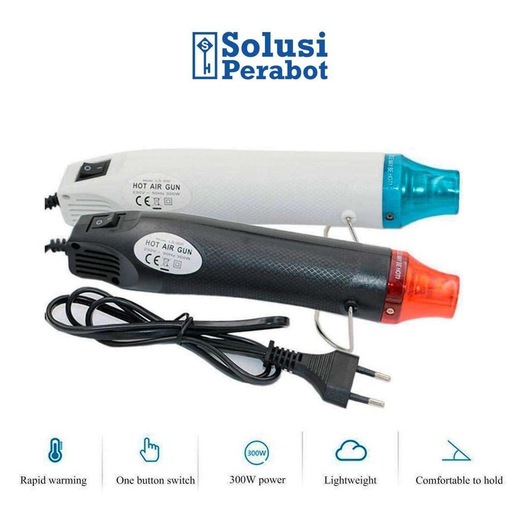 Jual Heat Gun Electric Hot Air Vinyl SP 220V 300W | Shopee Indonesia