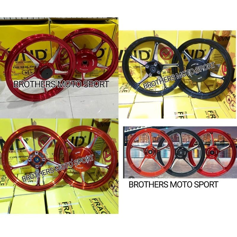 Jual velg vnd ak55 v2 ring14 vario125 velg bintang vnd v2 vario150 varionew | Shopee Indonesia