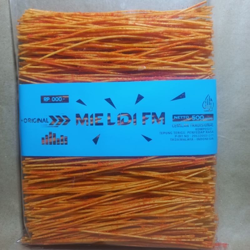 Jual MIE LIDI KILOAN MIE LIDI 500 GRAM TERMURAH / MIE LIDI FM ...