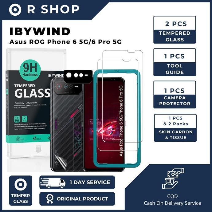 Jual Tempered Glass Ibywind Asus Rog Phone 6 5G / 6 Pro 5G | Shopee ...