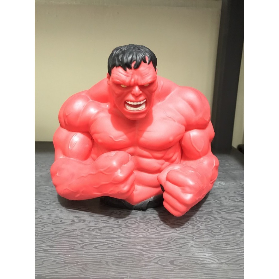 Jual Marvel RED HULK Bust Bank - Celengan Hulk | Shopee Indonesia