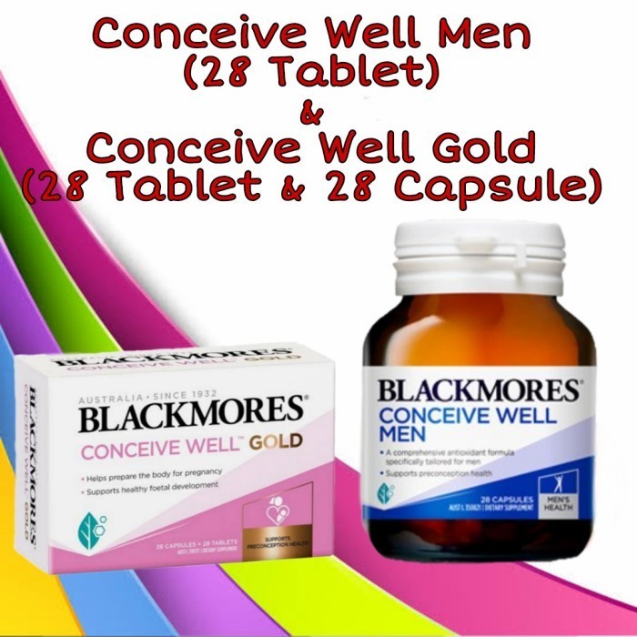 Jual Blackmores Conceive Well Men And Gold | Shopee Indonesia