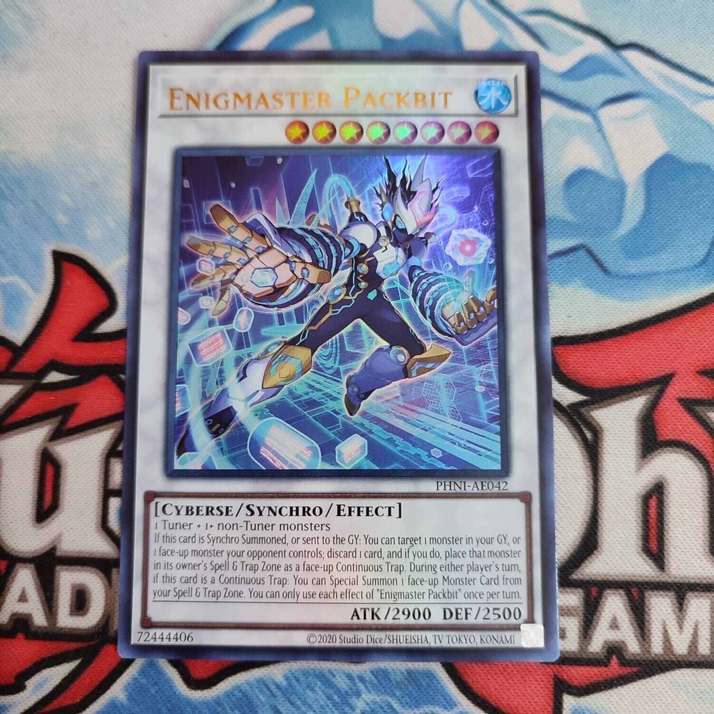 Jual yugioh AE enigmaster packbit PHNI-AE042 UR original | Shopee Indonesia